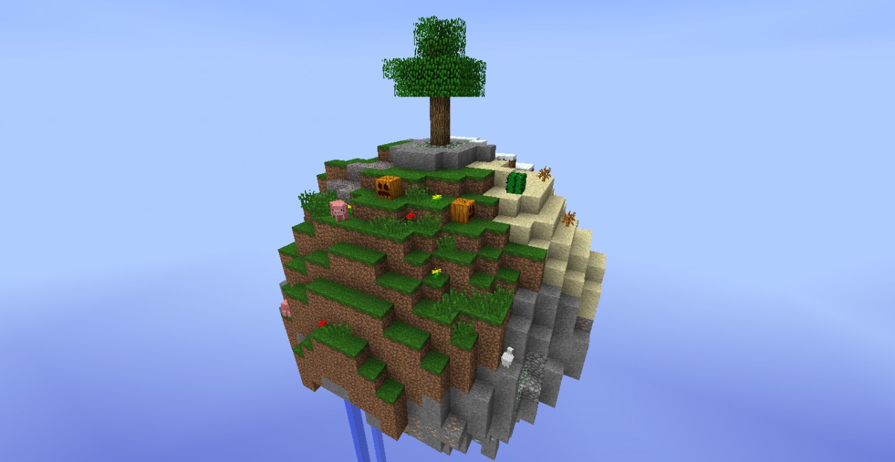 Sky Sphere Island - Minecraft Survival Map Minecraft Map
