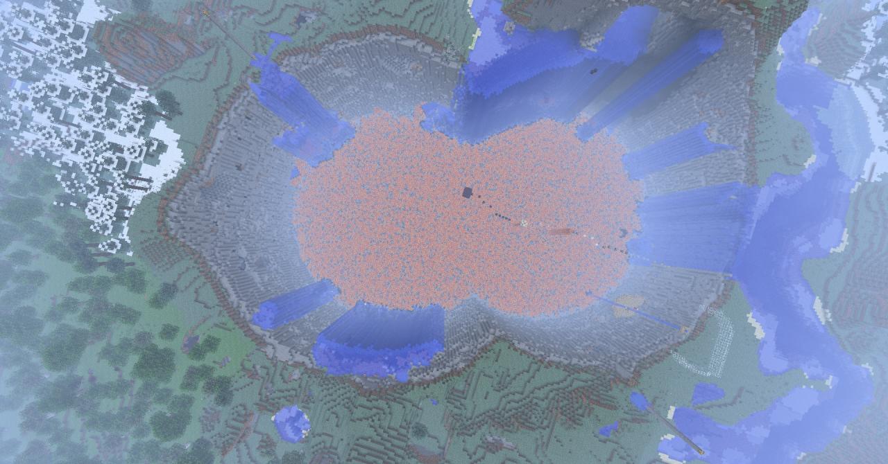 Run, Collect and survive - Nuke explosion Minecraft Map