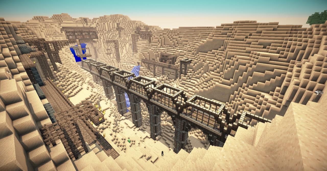 builds Minecraft Map