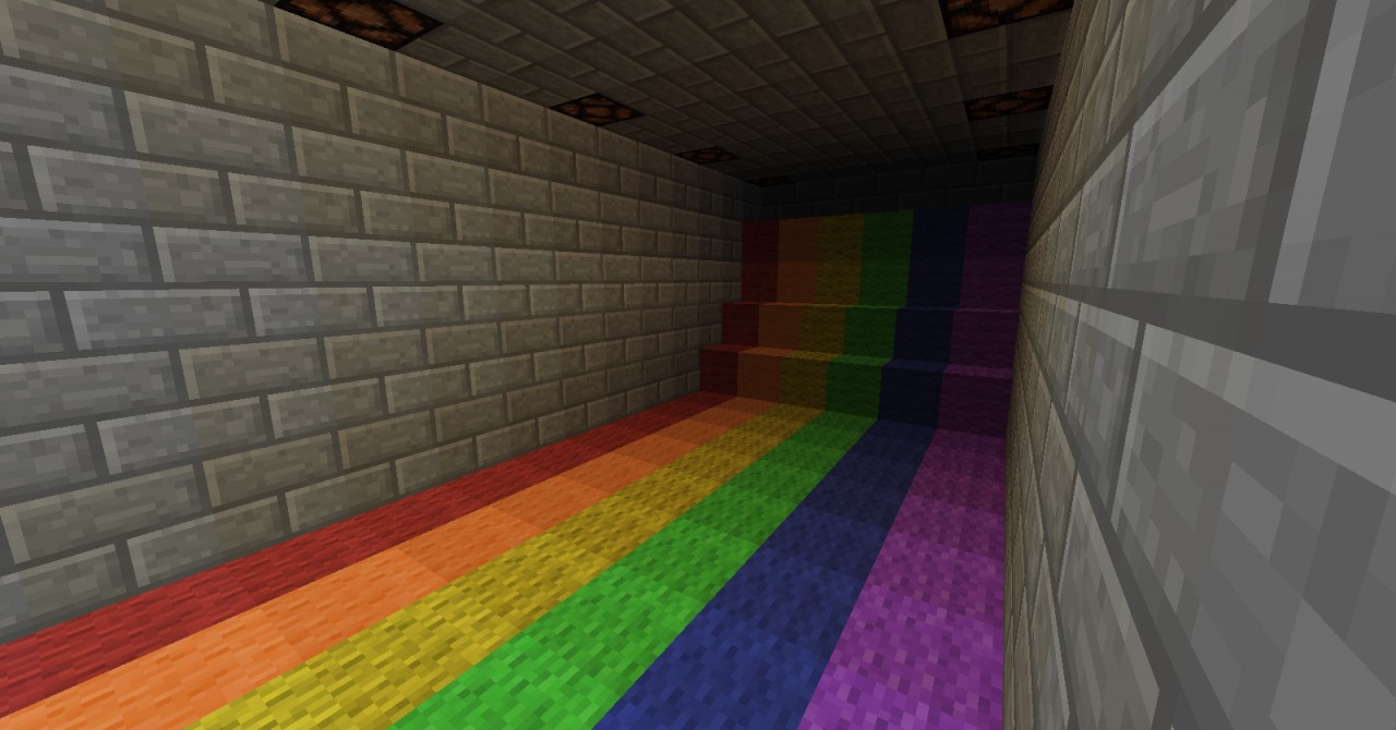 Rainbow Runner Minecraft Map