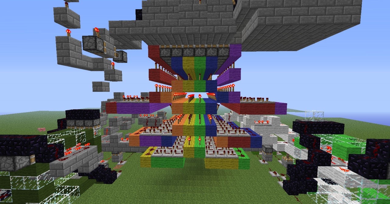 Rainbow Runner Minecraft Map