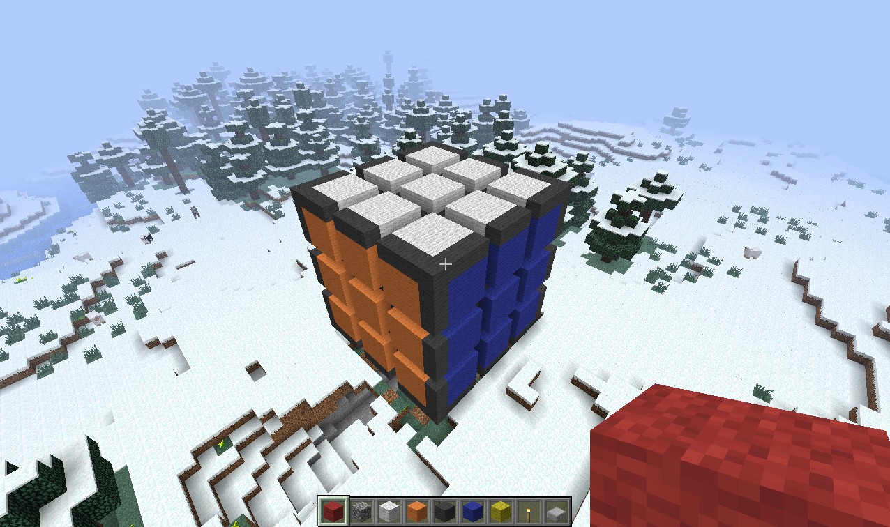 Rubix Cube Minecraft Map