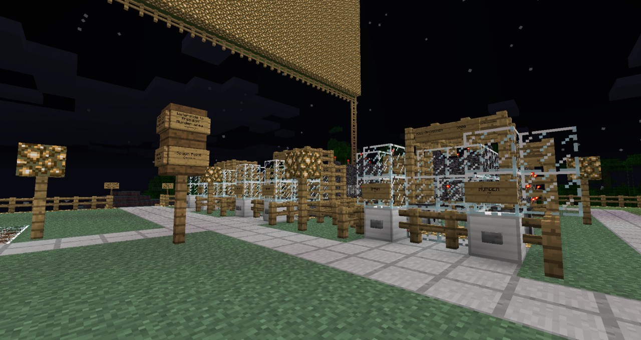 The official Minecast server Minecraft Server