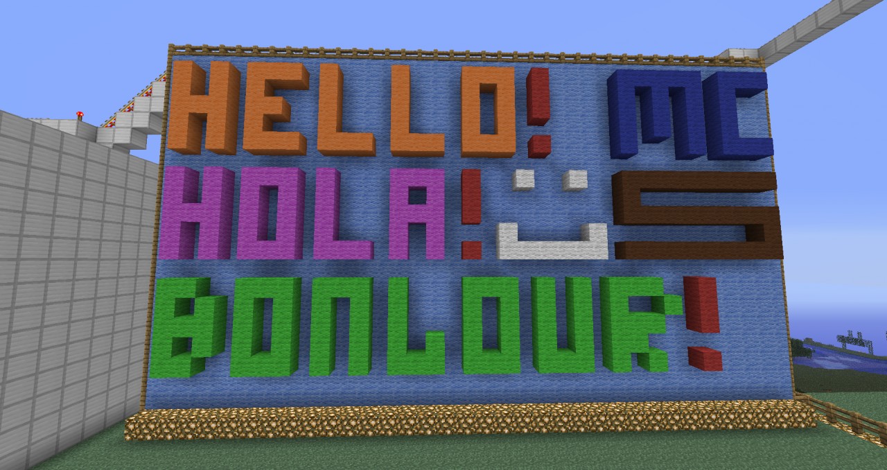 The official Minecast server Minecraft Server