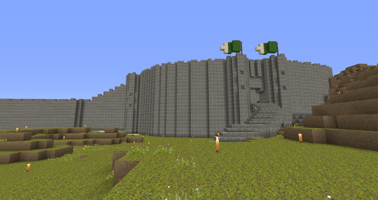 Helm's Deep Minecraft Map