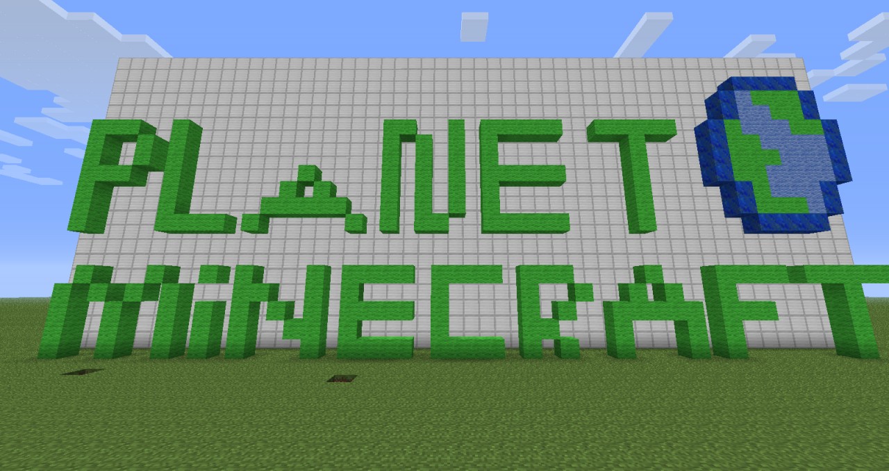 Planet MineCraft Sign By Ns Minecraft Map