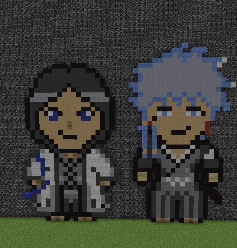 Bleach Pixel Art: Captains Project (FINISHED!) Minecraft Map