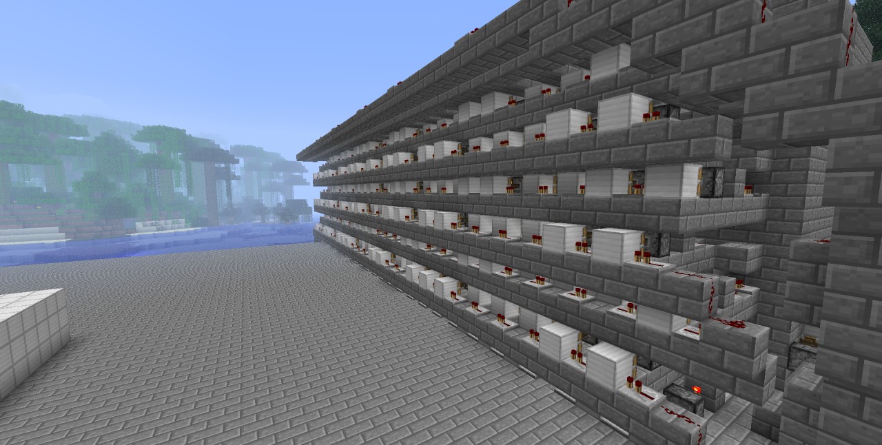 200 Lever Combination Lock!!! Minecraft Map