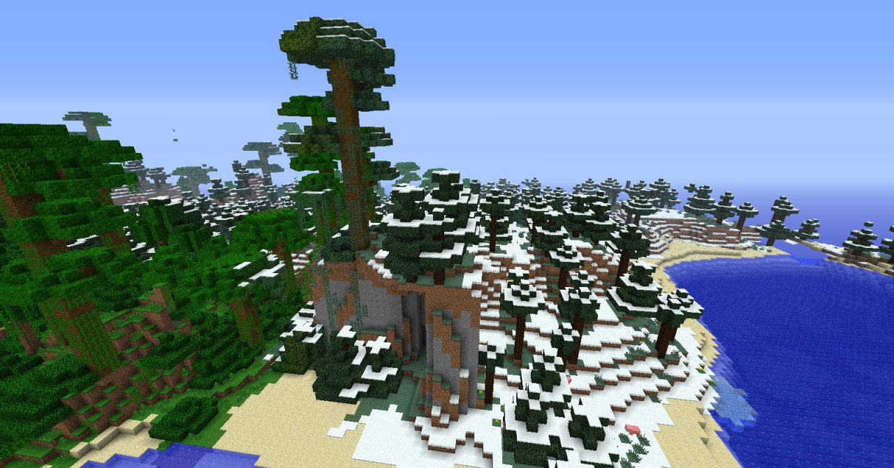 Beautiful Biome Mix - Showcase Minecraft Map