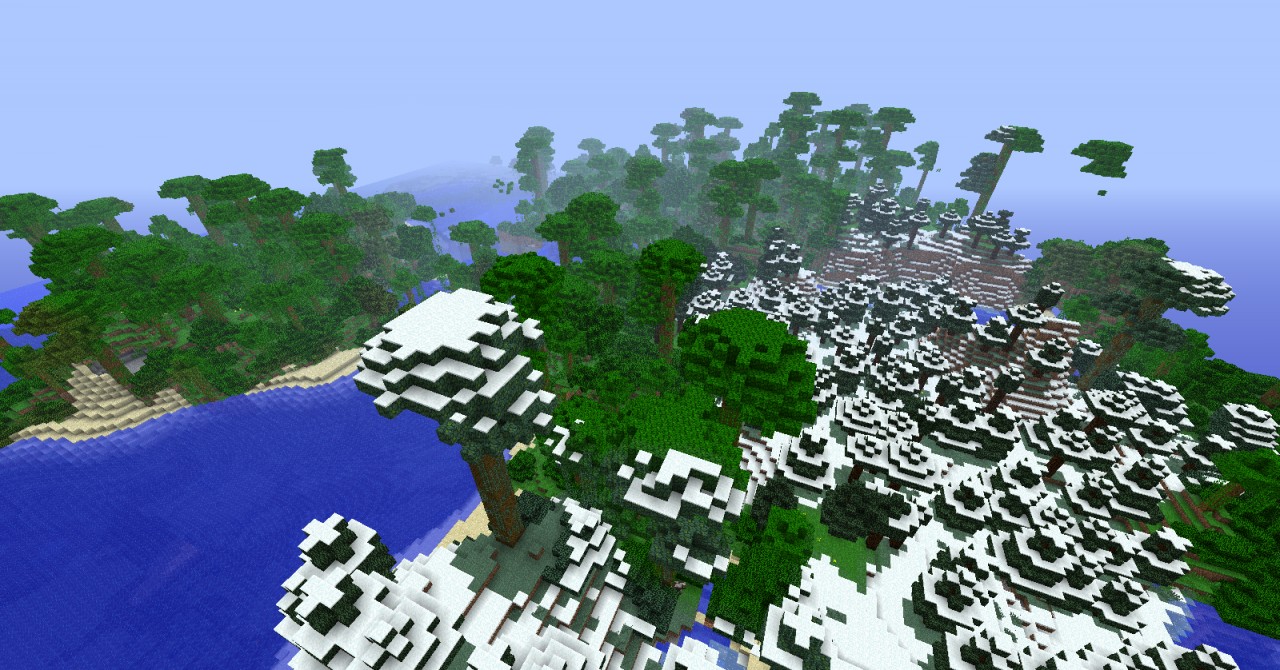 Beautiful Biome Mix - Showcase Minecraft Map