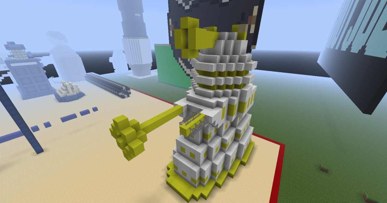 Imperial Dalek build Minecraft Map