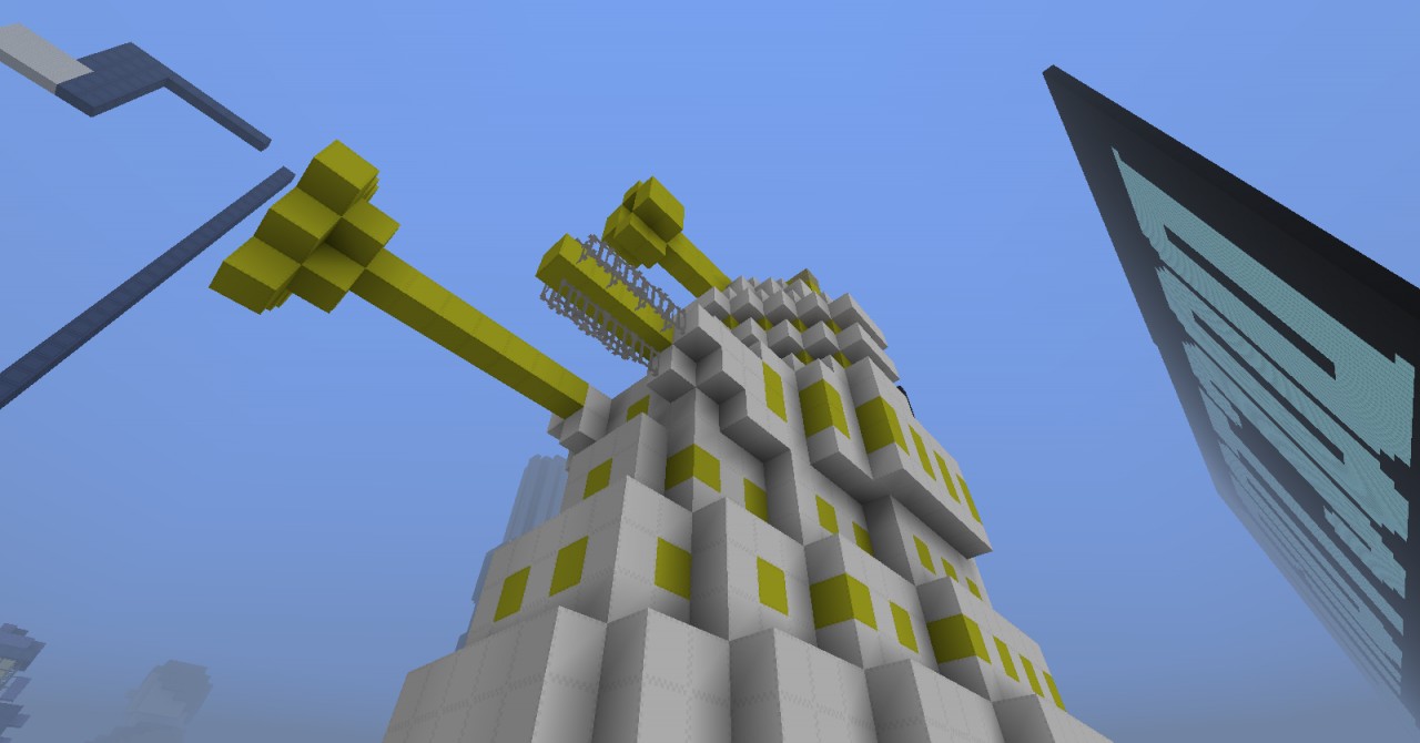 Imperial Dalek build Minecraft Map
