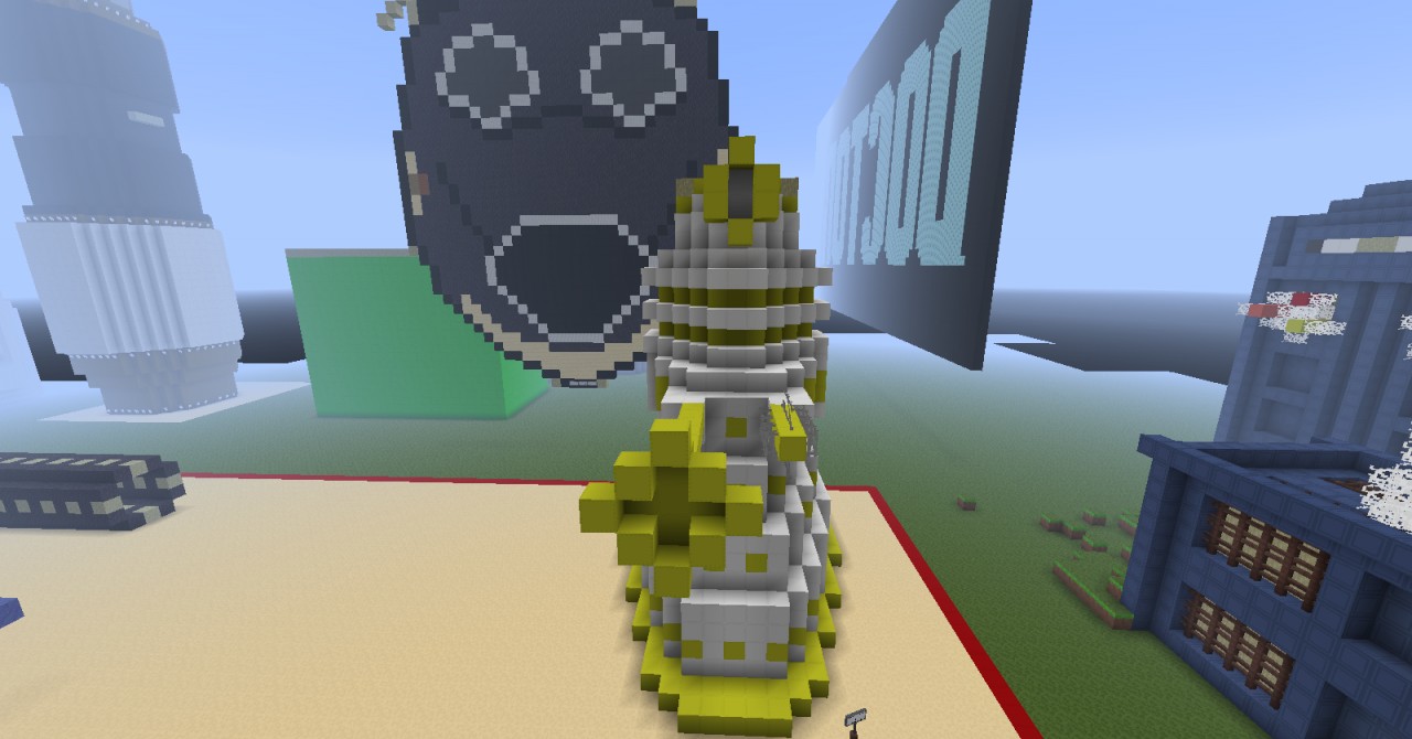 Imperial Dalek build Minecraft Map