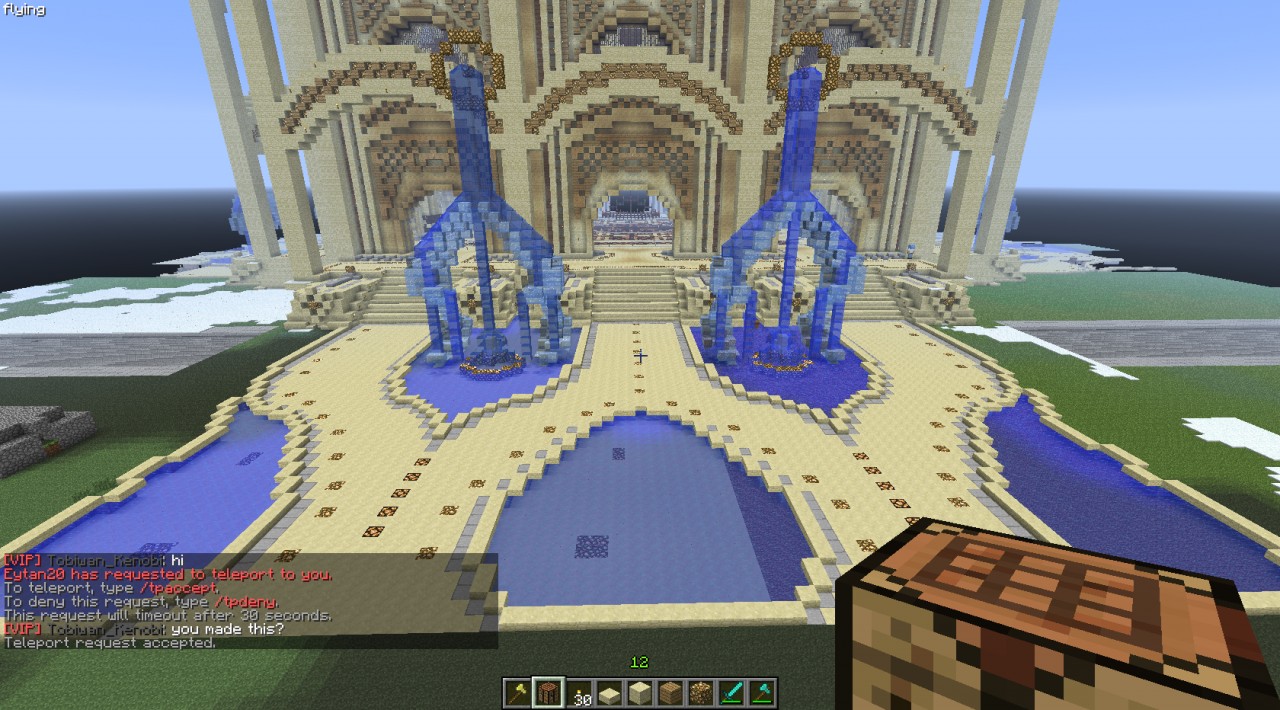 Oasis temple Minecraft Map