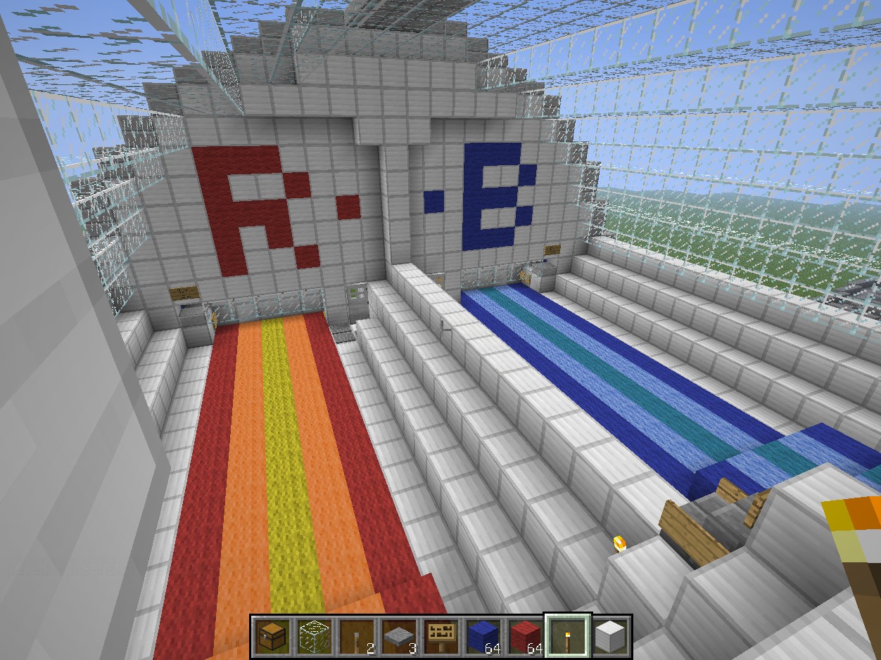 Water/Lava Runner (inspired by Rainbow Runner) Minecraft Map