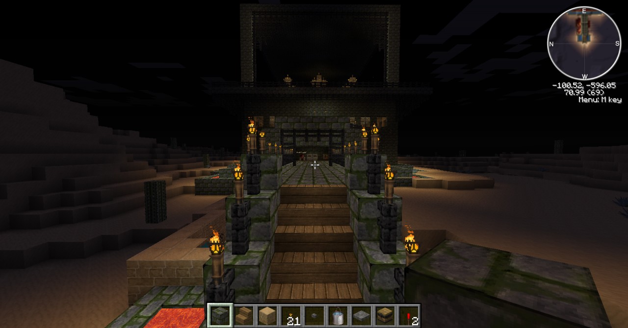 server build Minecraft Map