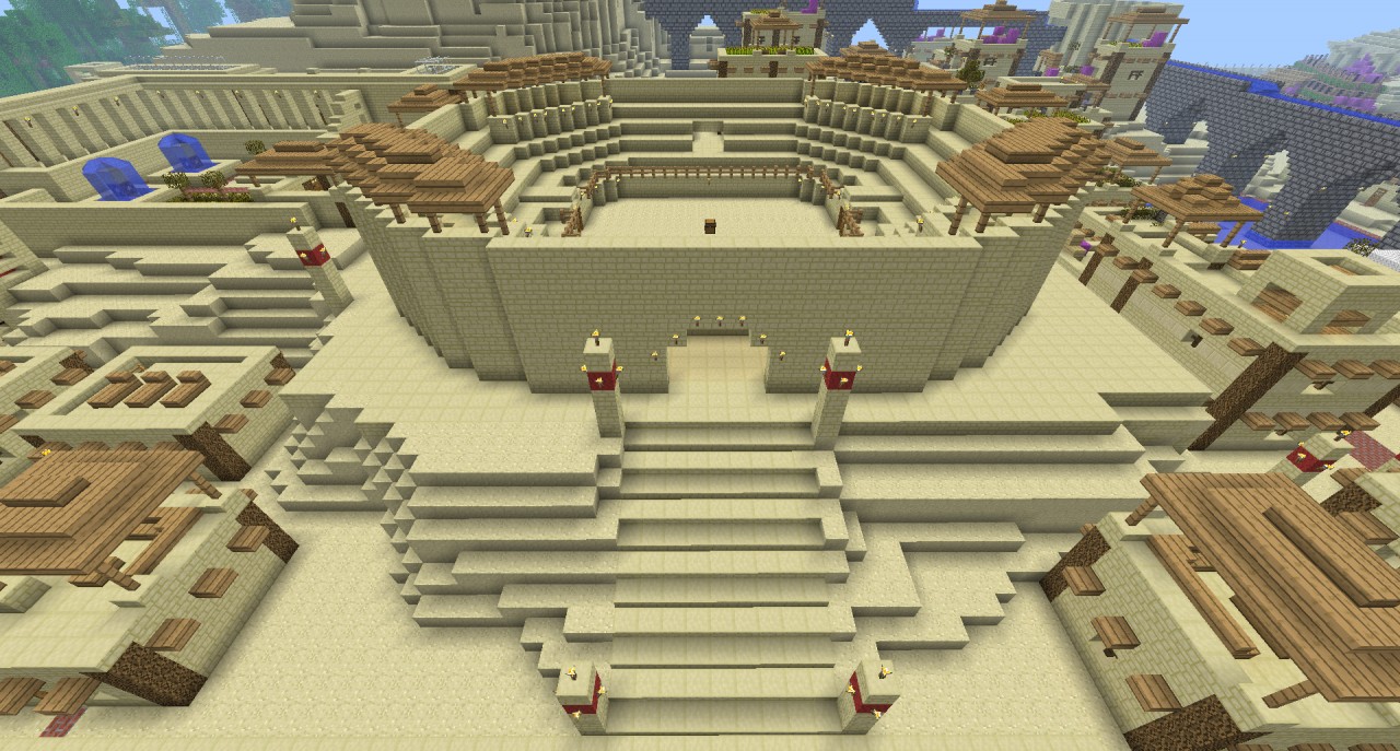Roman Arena Minecraft Map