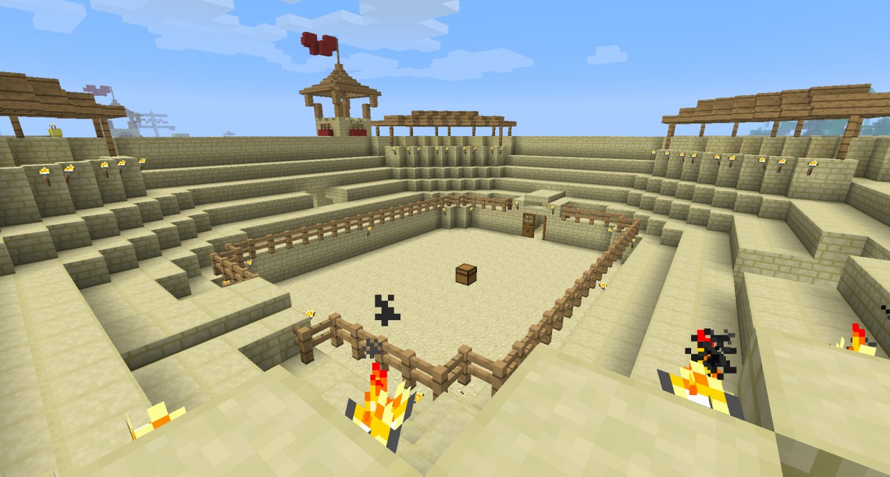 Roman Arena Minecraft Map