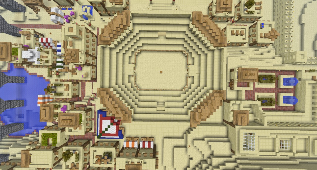 Roman Arena Minecraft Map