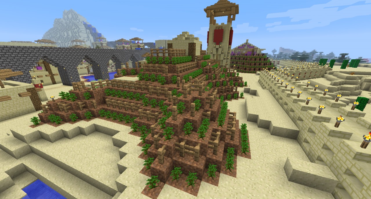 Roman Farm Minecraft Map