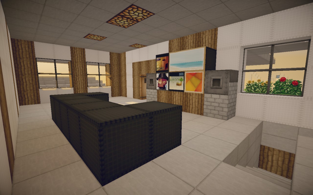 My First Modern House Minecraft Map