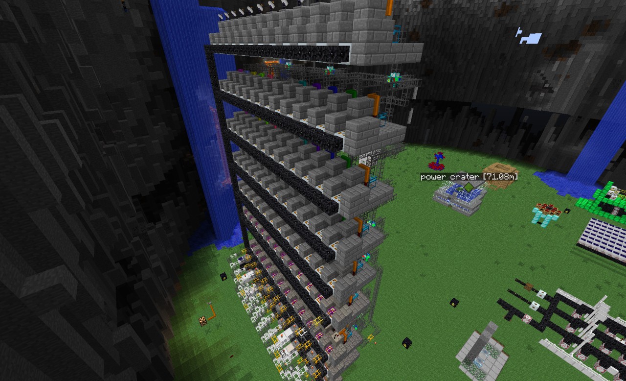 100+ item sorter and delivery system (tekkit) Minecraft Map