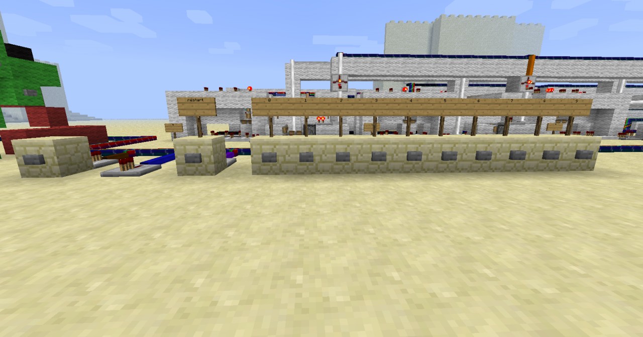 4 number pin lock Minecraft Map