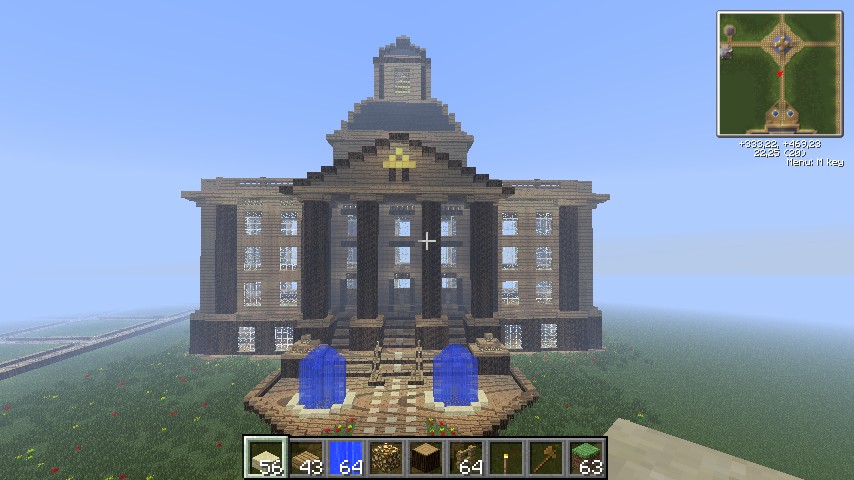 Epic Freebuild Maps Multiplayer - Old Wooden Town Minecraft Map