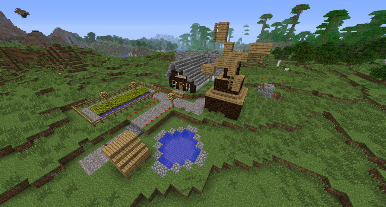 Farm House Minecraft Map