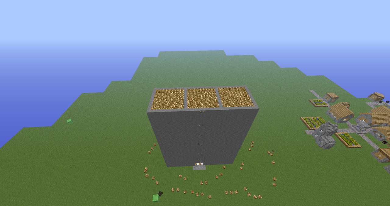 The Tower Mob Trap 70,000 Items Per Hour Minecraft Map