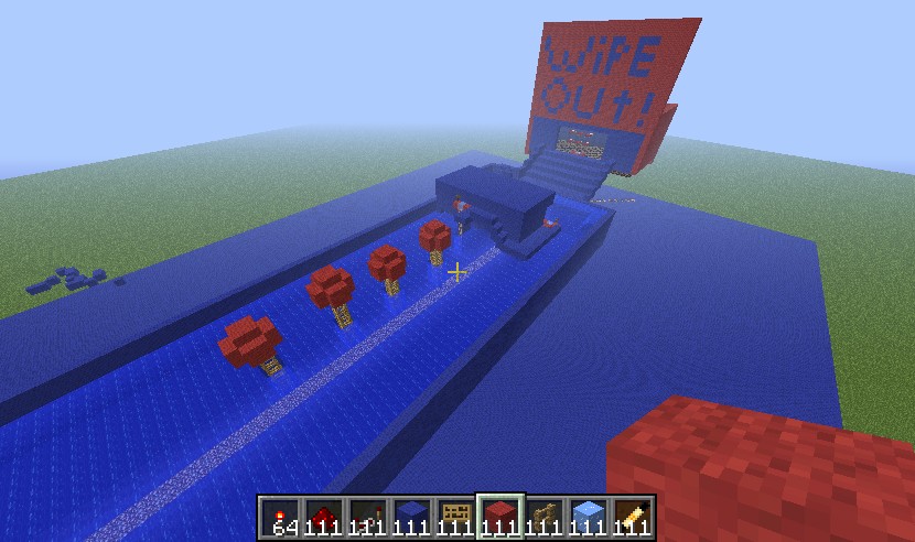 WIPEOUT!!!!! Minecraft Map