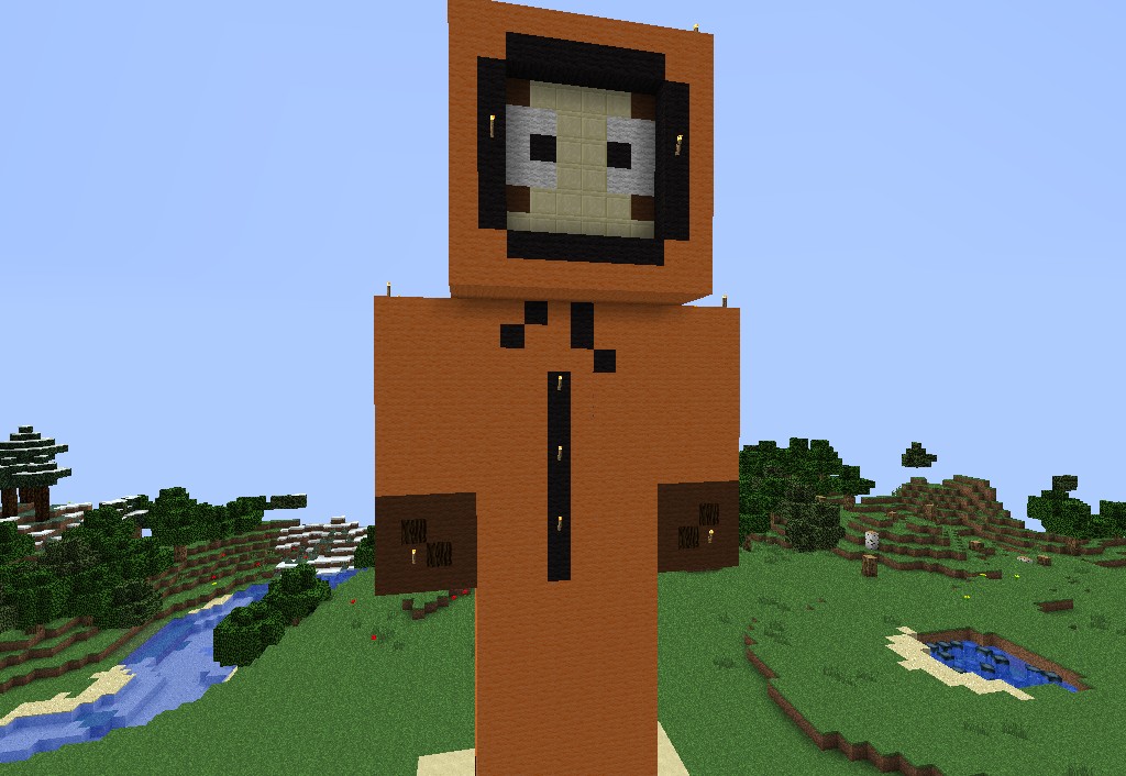 Kenny Statue!!!!! Minecraft Map