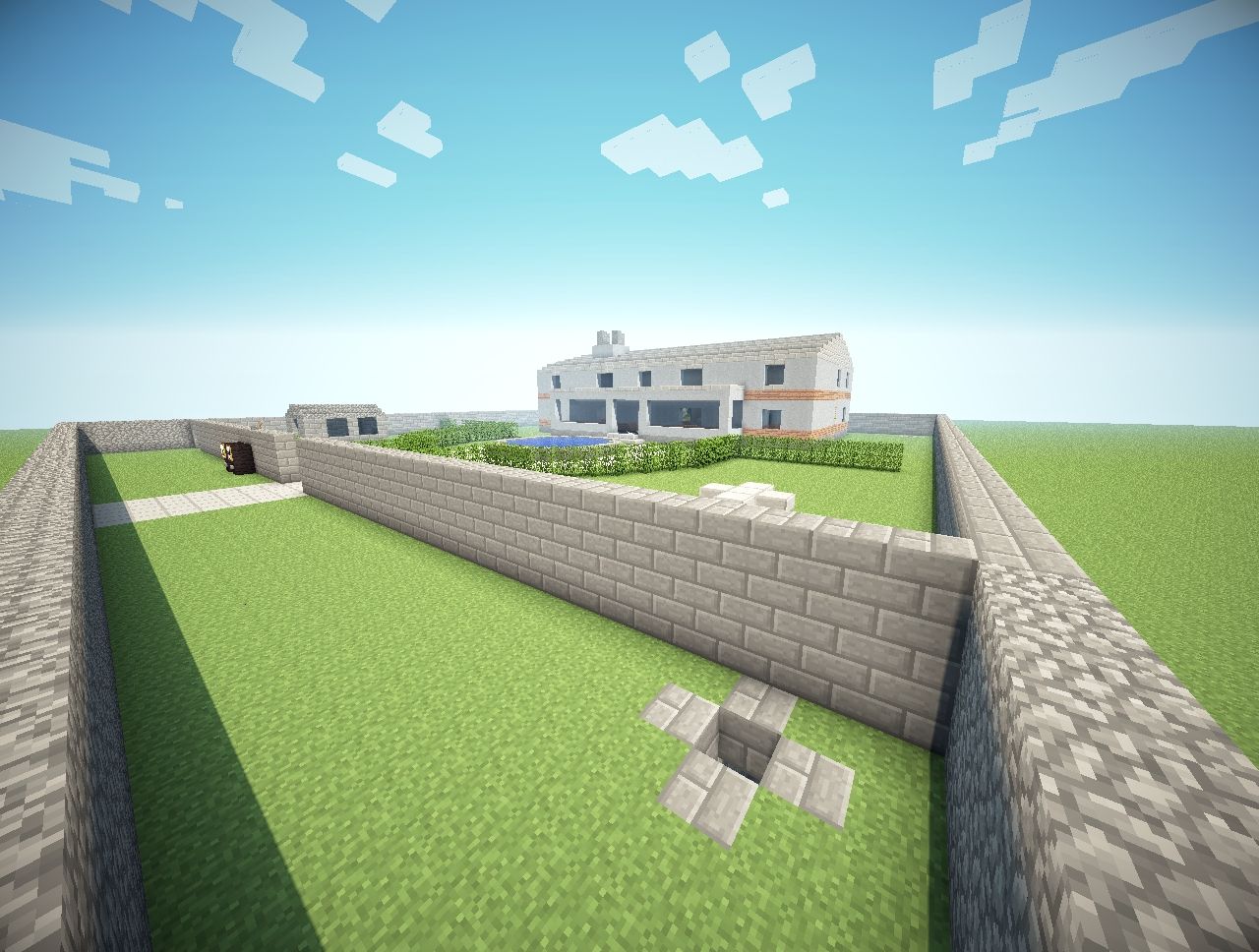 Counter Strike: cs_mansion Minecraft Map