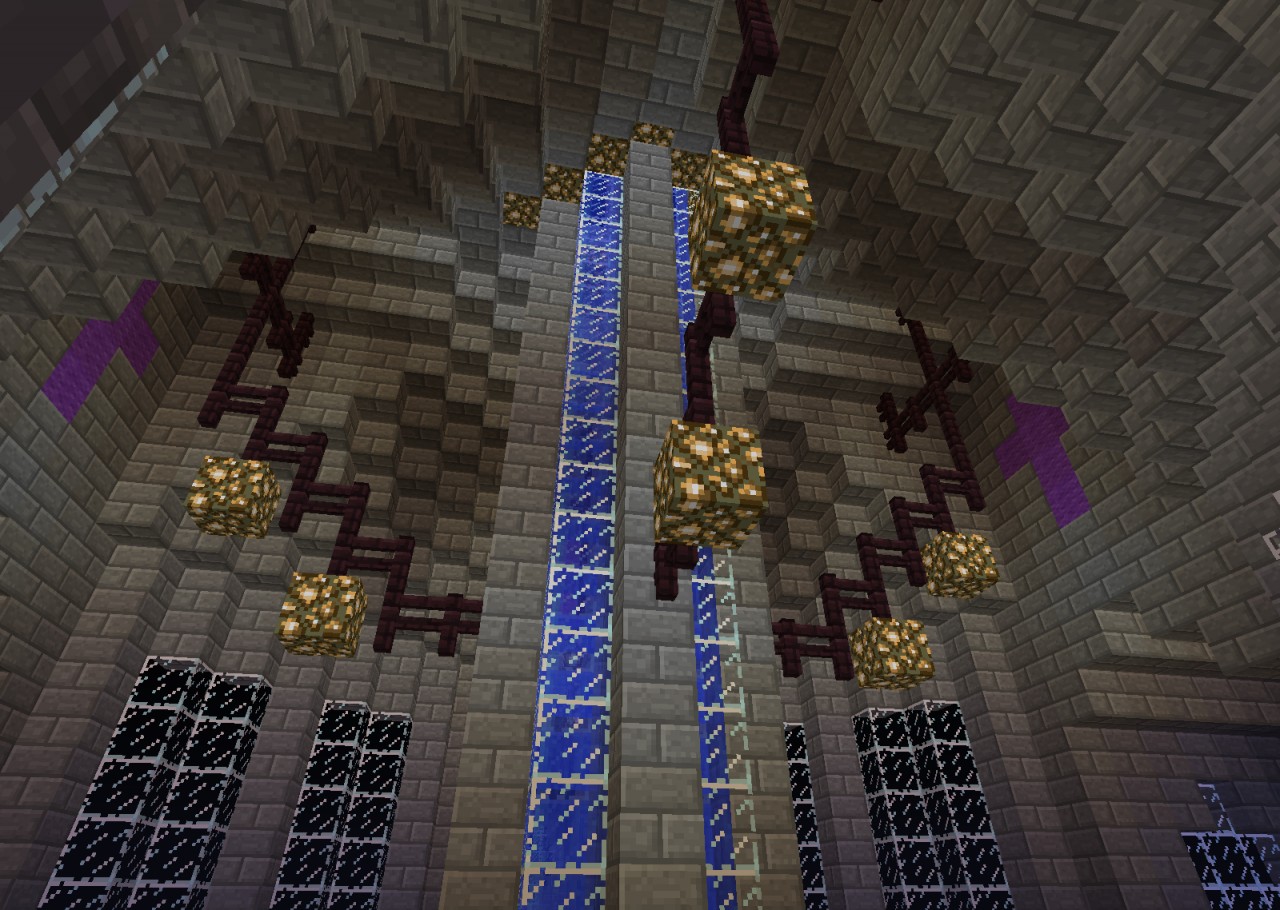 Water chapel with underwater hallway and other fancy stuff :) Minecraft Map