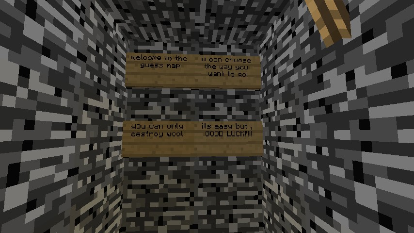 guess map by A_Grimstad Minecraft Map