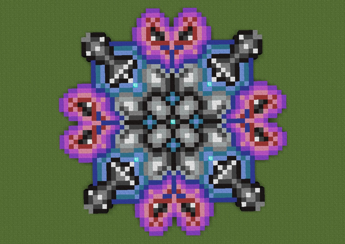 Companion Cube Hearts Minecraft Map