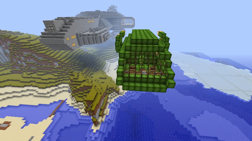 Puddle jumper - Stargate Atlantis Minecraft Map