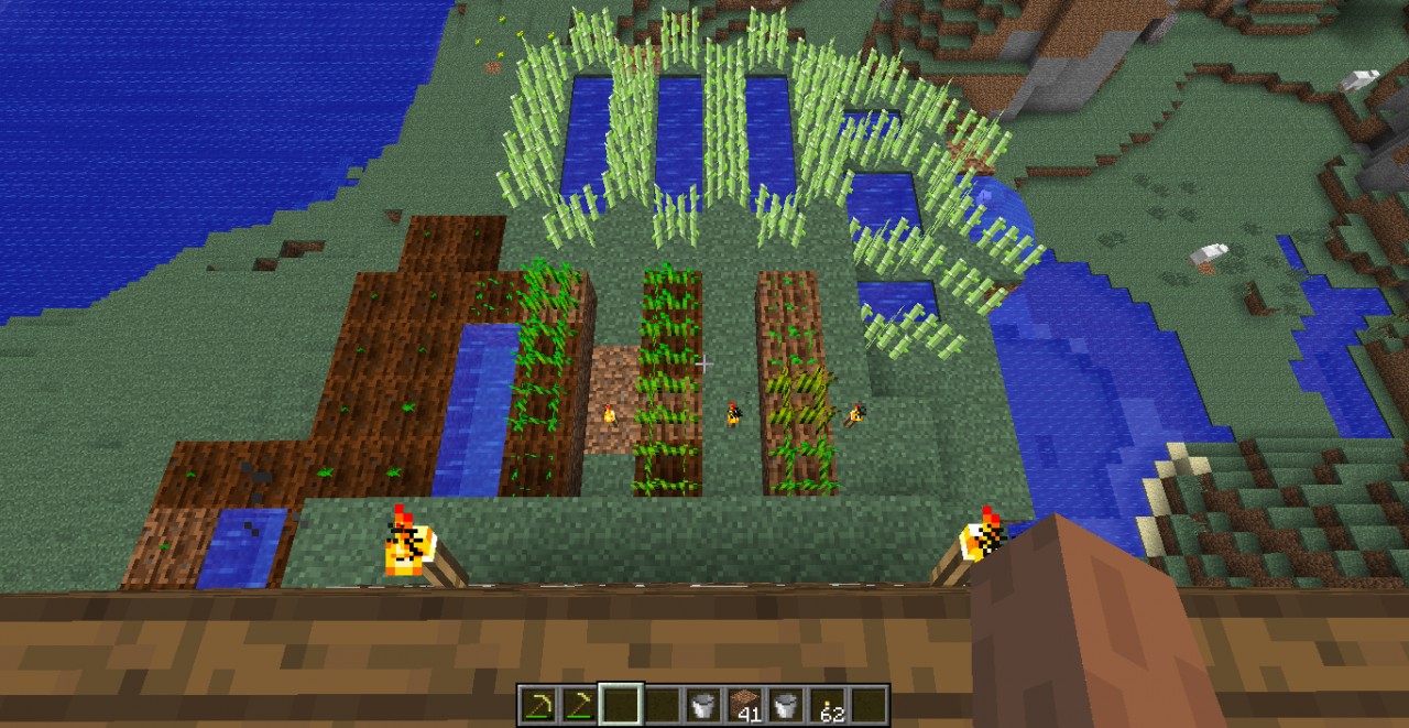 Normal Survival Farming House Minecraft Map