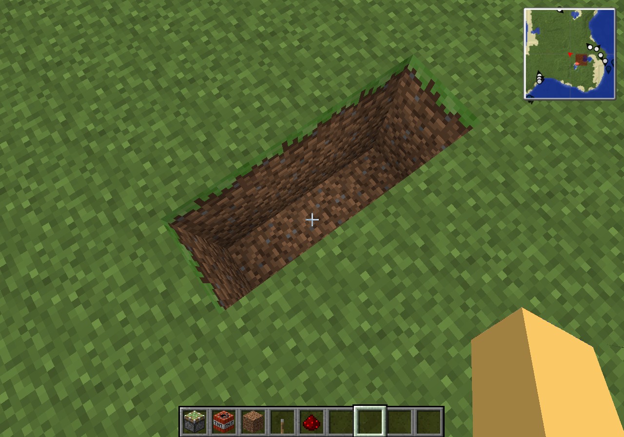 how to see under ground Minecraft Map