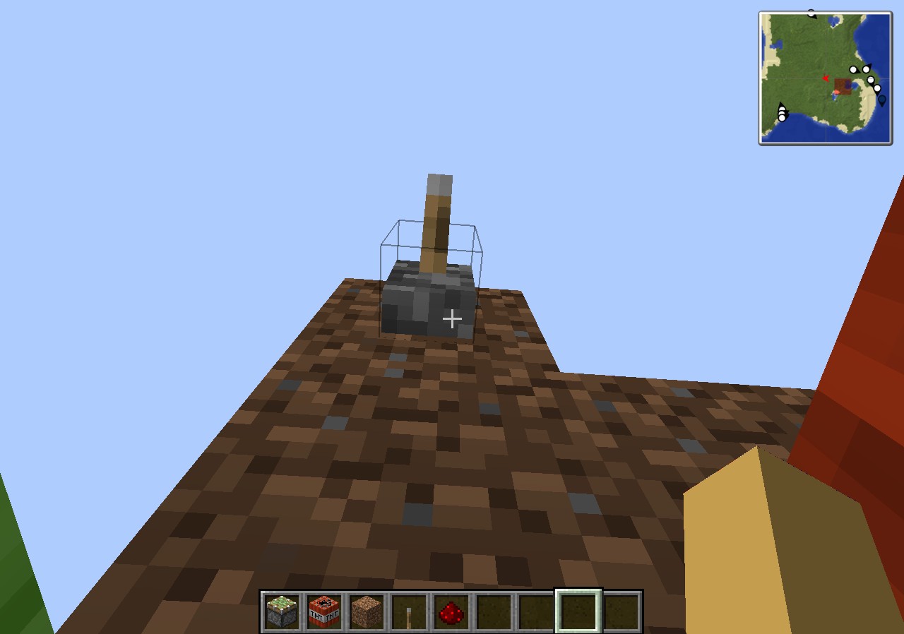 how to see under ground Minecraft Map