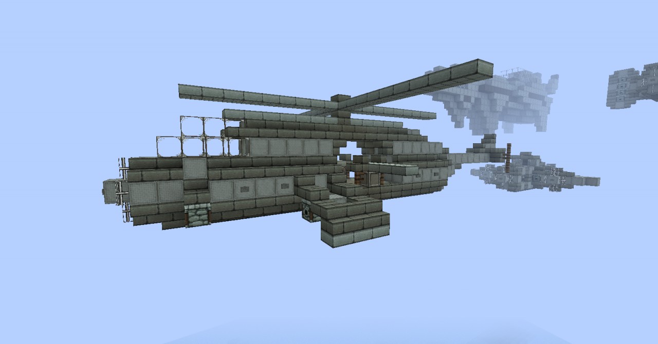Air ship fleet. Minecraft Map