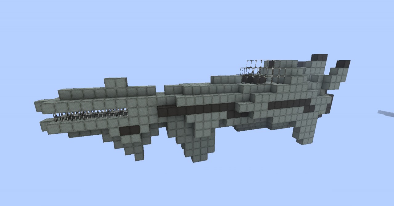 Air ship fleet. Minecraft Map