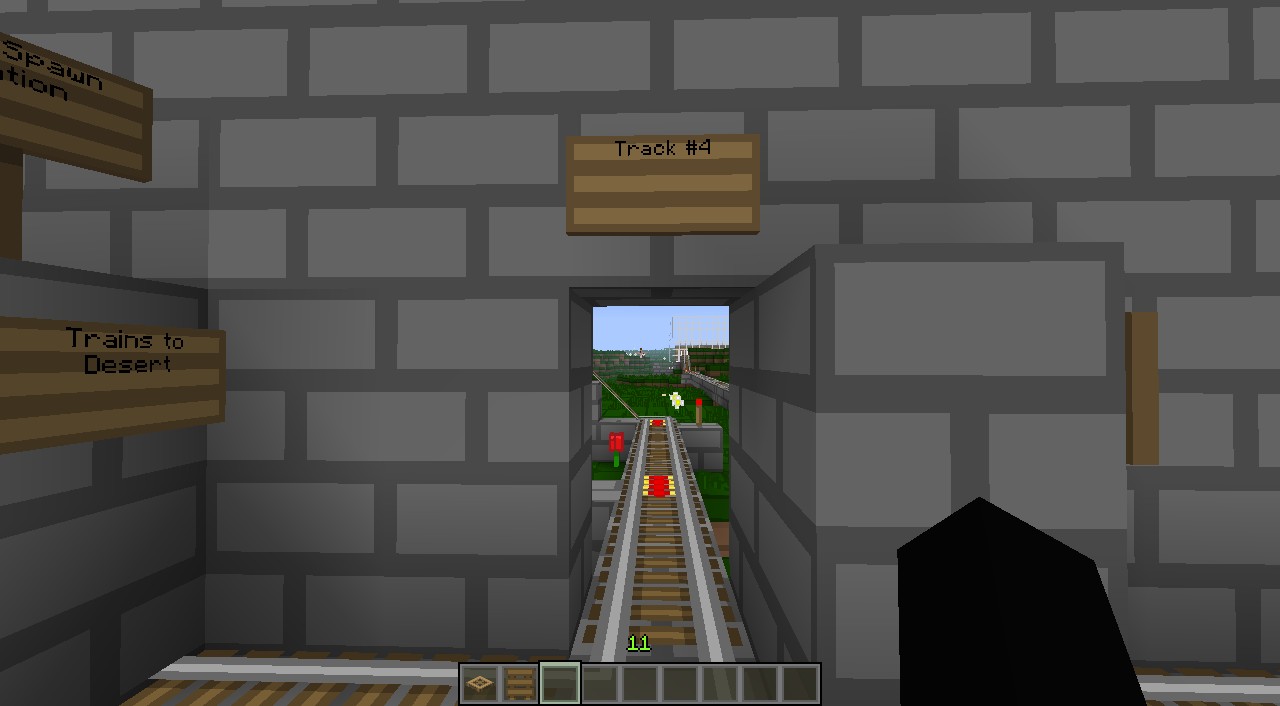 Railroad System Minecraft Map
