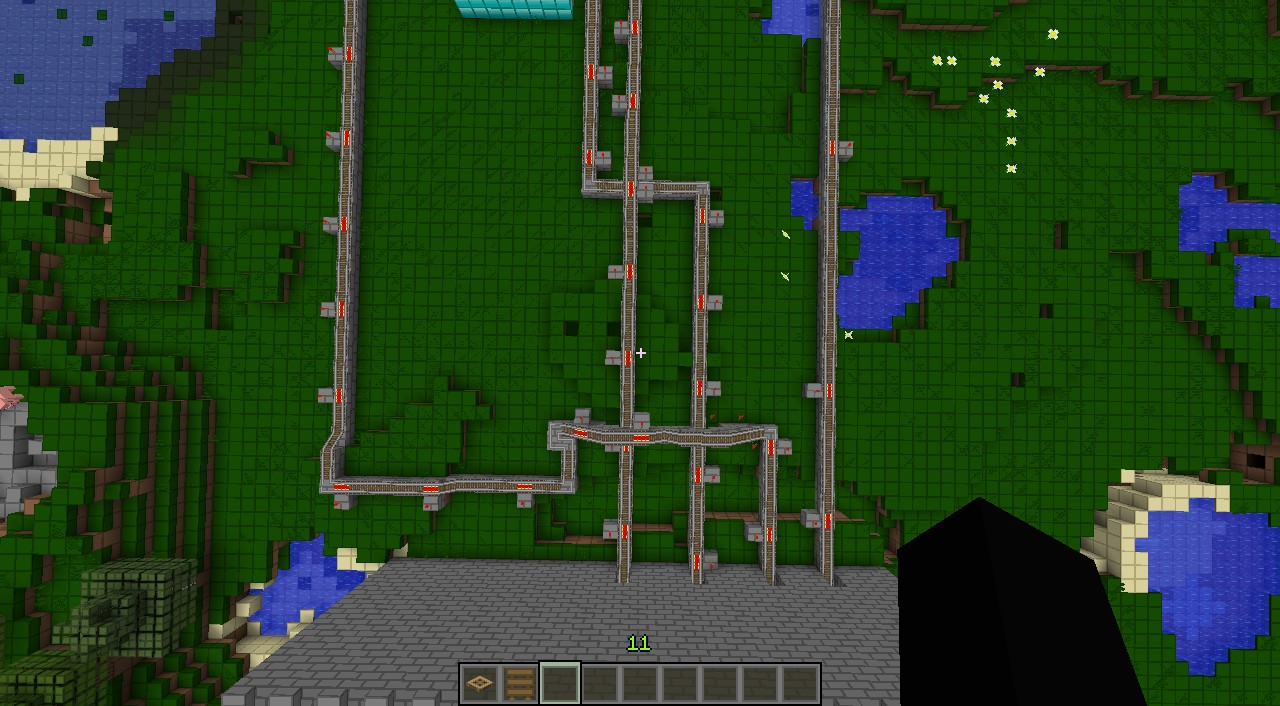 Railroad System Minecraft Map