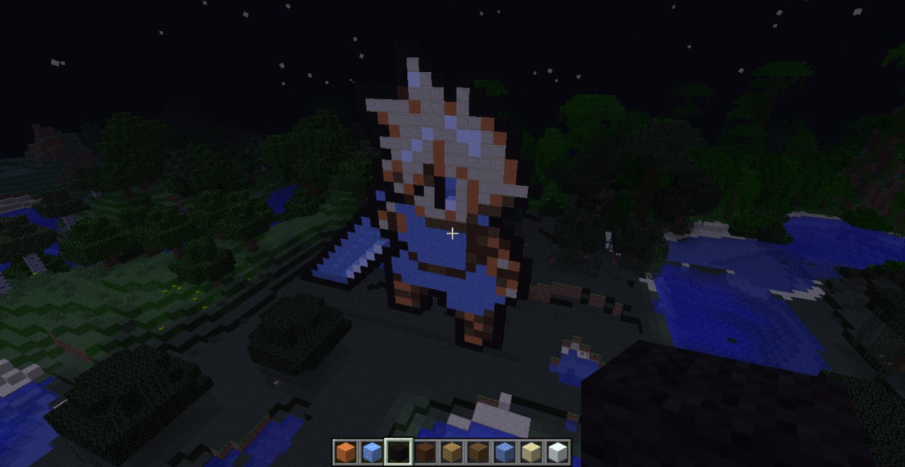 8bit Cloud Strife Minecraft Map