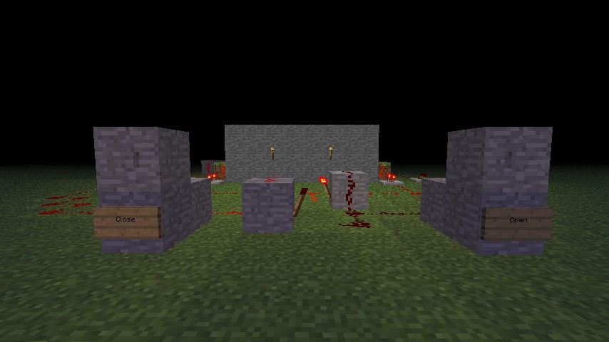 Redstone Door Minecraft Map