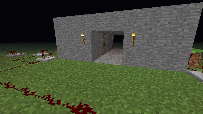 Redstone Door Minecraft Map