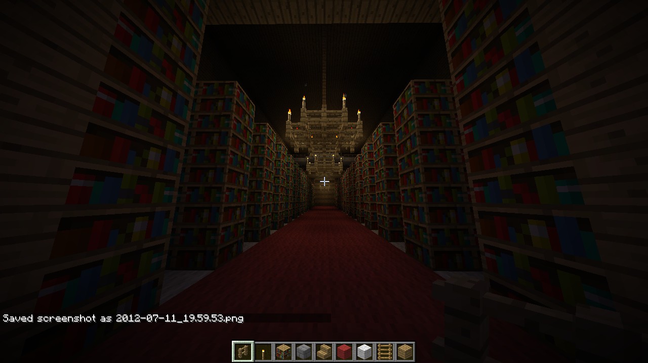 Thy Grand Library Minecraft Map