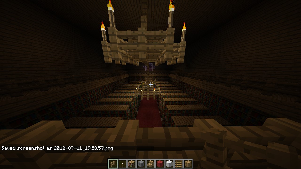 Thy Grand Library Minecraft Map