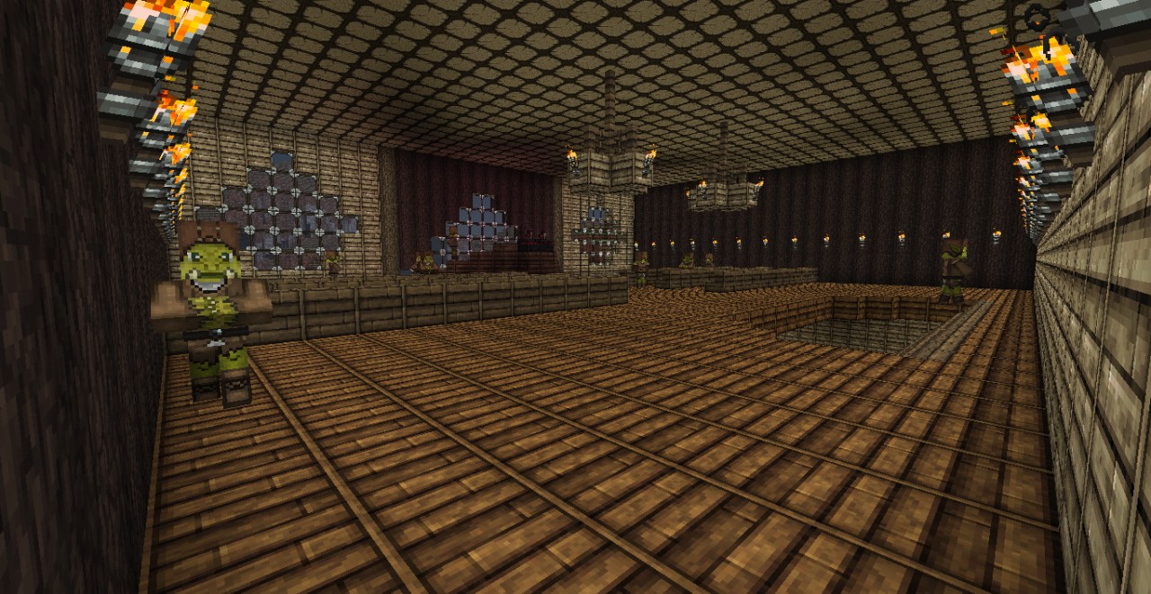 Minecraftia. Church and Funeral home Minecraft Map